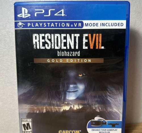 Resident evil 7 gold edition ps4