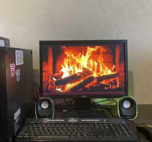 Офисный компьютер core i3 8gb 120 ssd 500 hdd