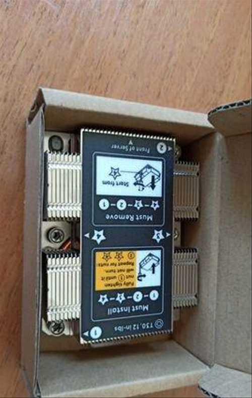 Радиатор 1U HP Socket LGA3647 For DL120 853251-001