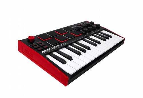 Akai MPK MIni MK3 (новая клавиатура, красная)