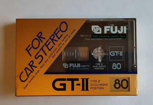Аудиокассета Fuji GT-II 80 новая запечатанная