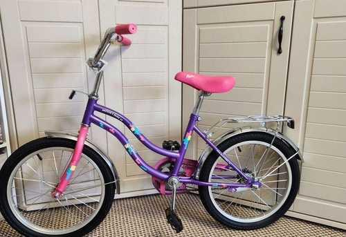 Велосипед детский Novatrack Tetris 18" фиолет