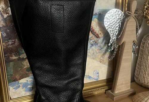 Кожаные сапоги Marina Rinaldi 40 размер