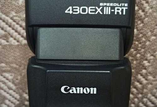 Вспышка Canon speedlite 430EX lll-RT