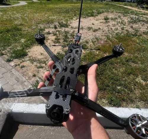 Дpoн FPV пиpанья 7 и 10 дюйм