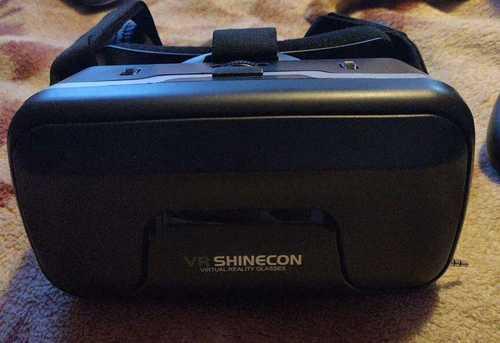 VR очки Shinecon 10. 0 + джойстик Mocute