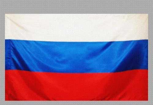 Флаг России /90-135см/ на шёлке