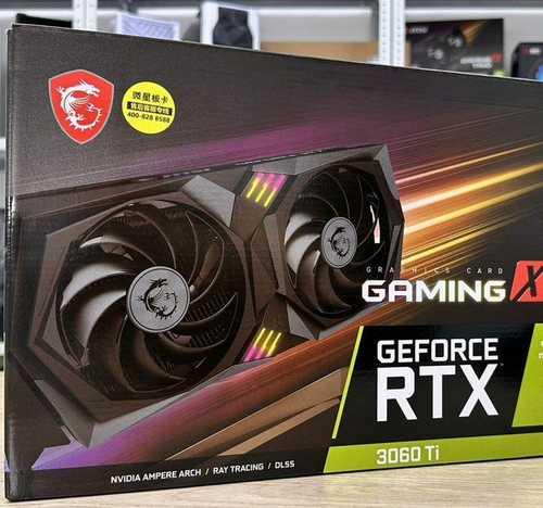 Видеокарта MSI RTX 3060Ti Gaming X в идеале