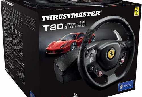 Руль Thrustmaster T80 Ferrari 488 GTB PS4/PS5/PC