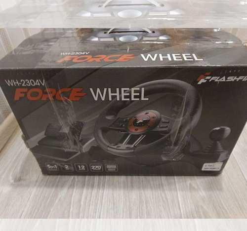 Игровой руль force wheel WH-2304V