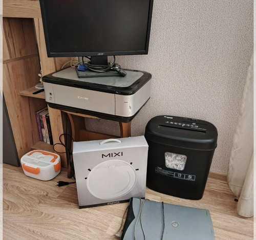 Монитор Acer, робот-пылесос, мфу, сканер, шредер