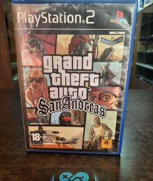 GTA: San Andreas Лицензия Playstation 2 PS2 PS