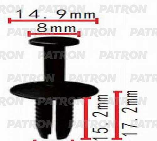 Patron P37-0205 Клипса пластмассовая audibmwseatsk