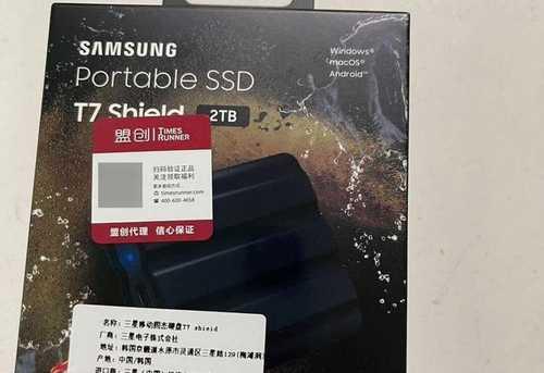 Внешний SSD Samsung T7 Shield на 2tb