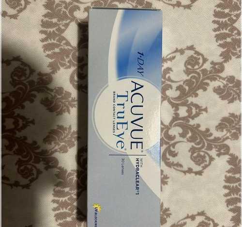 Контактные линзы -4,5 Acuvue TruEye