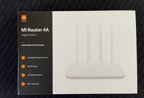 Wifi роутер Mi Router 4a gigabit edition