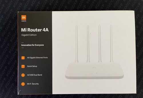 Wifi роутер Mi Router 4a gigabit edition