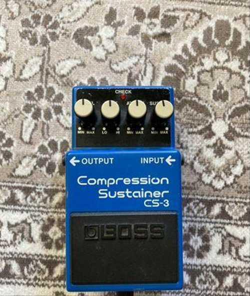 Гитарная педаль Boss Compression Sustainer CS-3