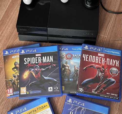 Sony playstation 4 с дисками