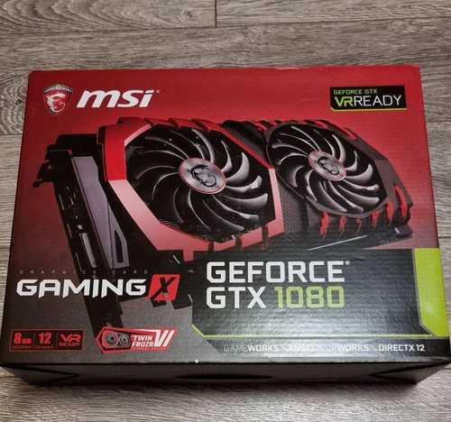 Видеокарта MSI GeForce GTX 1080