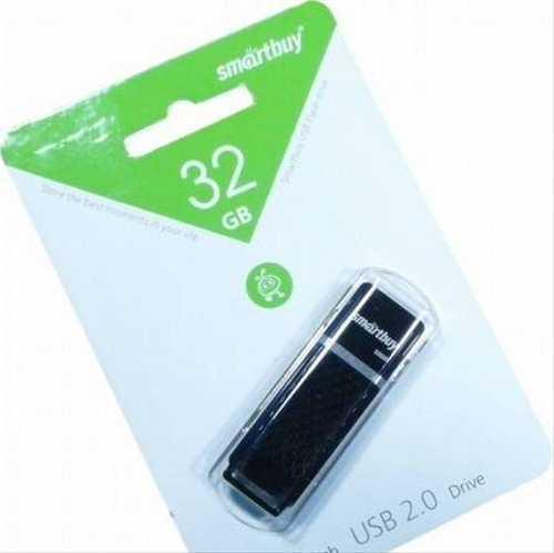 USB флешка 32GB Smartbuy Quartz series Black