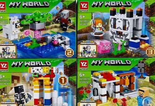 Лего YZ My World "Лама на ферме 4в1" 93-96 деталей
