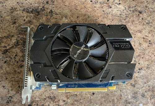 Видеокарта sapphire Radeon HD 7770, 1 гб,gddr5