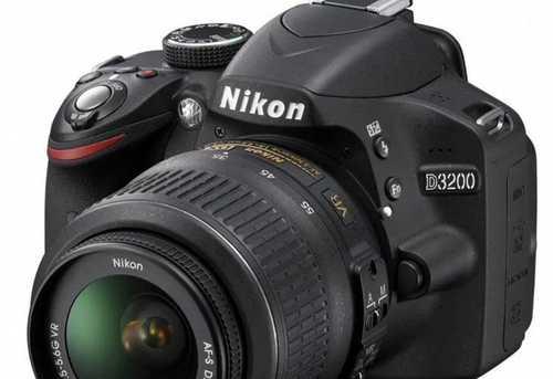 Nikon D3200 Kit AF-S DX nikkor 18-55mm f/3.5-5.6G