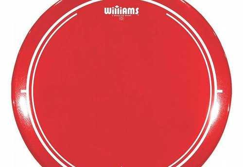 Пластик для барабана Williams 10" Target Красный