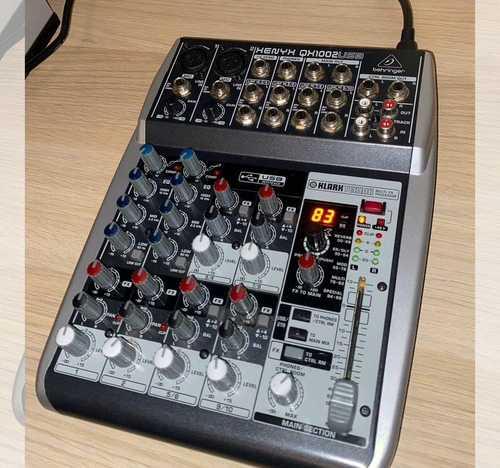Микшерный пульт behringer 1002usb