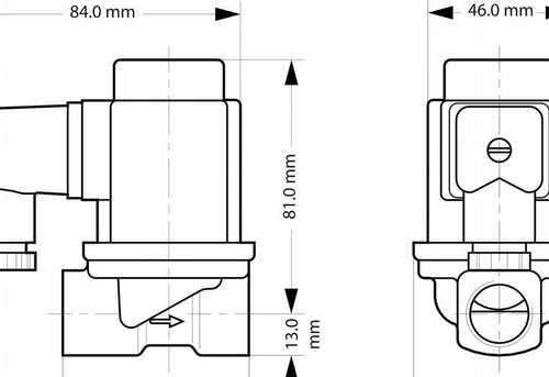 Danfoss 032U538131 - Клапан электромагнитный EV251