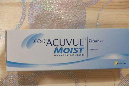 Линзы acuvue moist -1.25