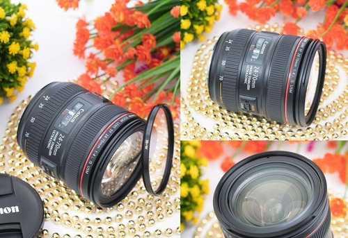 Canon EF 24-70mm f/4L IS USM, гаарнтия 6 месяцев