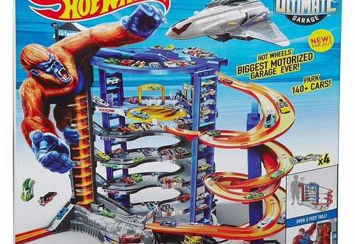 Трек гараж для машинок Hot Wheels горилла