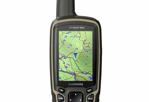 Навигатор Garmin Gpsmap 64sx + карта топо РФ