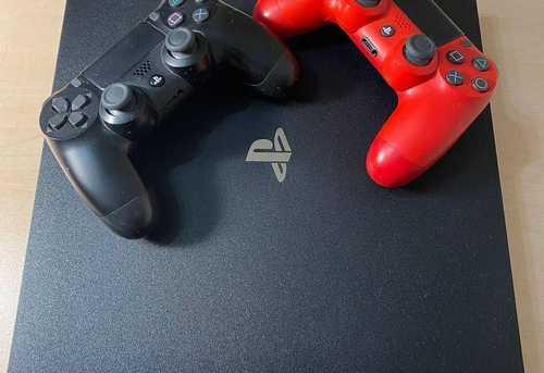 PS4 Pro в хорошем состоянии