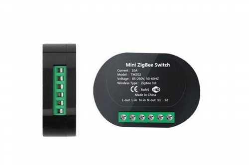 Tuya умное реле ZigBee 220V 10A TMZ02-10A-B