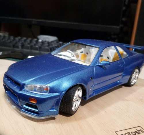 Модели nissan skyline GTR,mazda RX-7R1,toyota supr