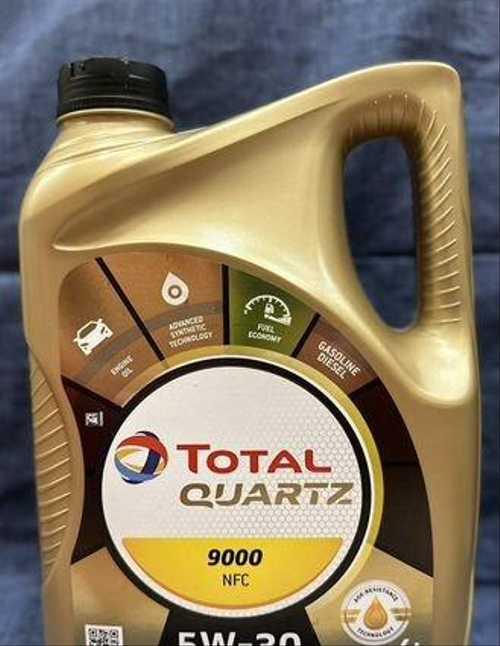 Моторное масло total quartz 9000 NFC 5w-30