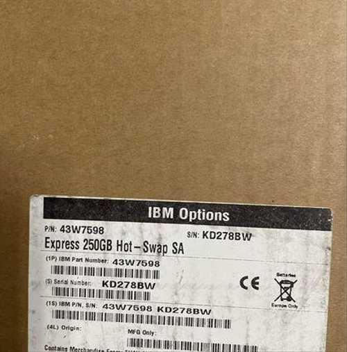 Жесткий диск IBM 43W7598 новые