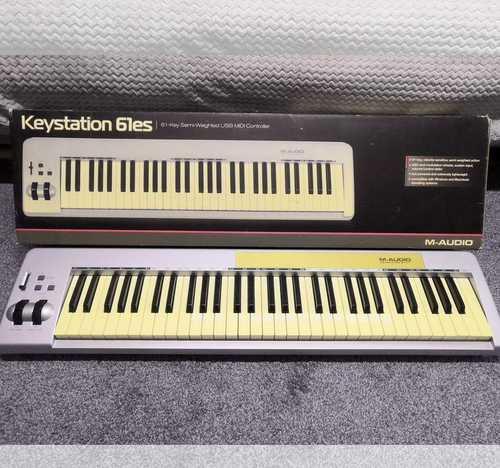 Миди-клавиатура M-Audio Keystation 61 es