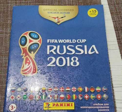 Альбом panini FIFA world cup 2018