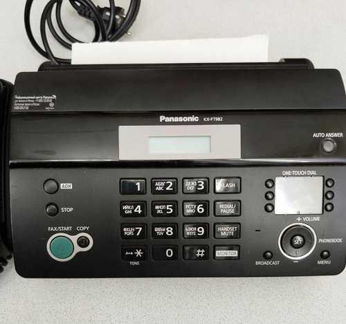 Факсимильный аппарат Panasonic KX-FT982