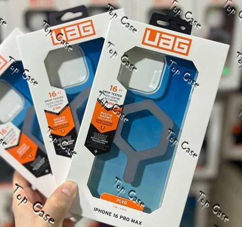 Чехол Uag Plyo для iPhone 16 Pro Max Blue