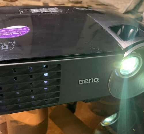 Яркий проектор benq ms500 dlp 3-D лампа 35%+пульт