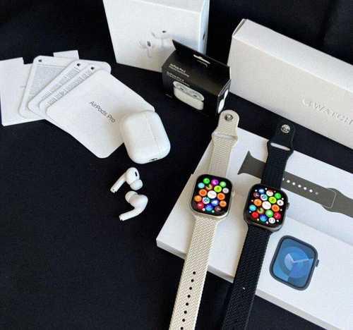 Apple watch 9 ini 38mm   AirPods PRO 2