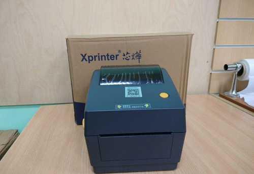 Термопринтер этикеток Xprinter XP-480B USB черный