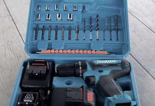 Аккум. Шуруповерт Makita 18v с набором Арт:3422