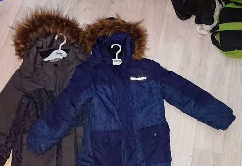 Куртка зима для мальчика Tokka Tribe 128р (2шт бу)