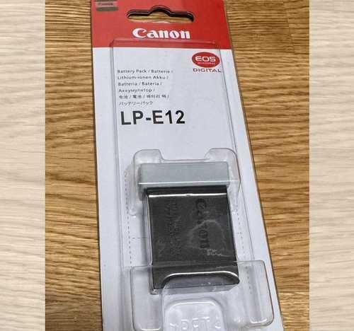 Аккумулятор Canon LP-E12 Новый (LC-E12)